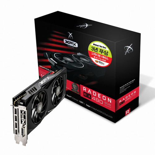 XFX RX480 8GB 리미티드 장착후기 : 네이버 블로그