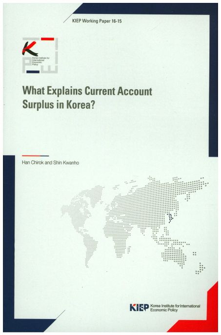 What explains current account surplus in Korea