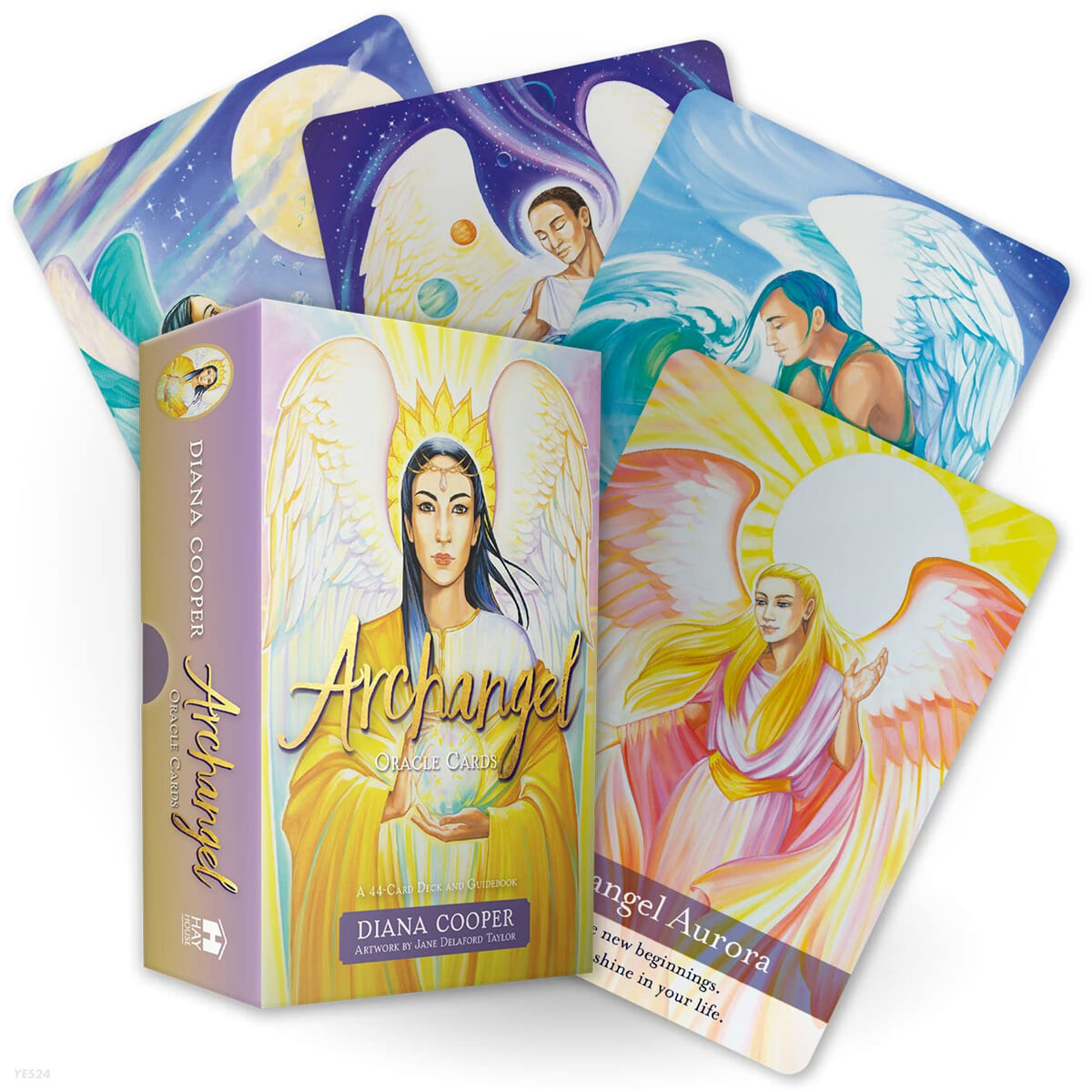 The Archangel Oracle Cards (A 44-Card Deck and Guidebook) - 플라이북