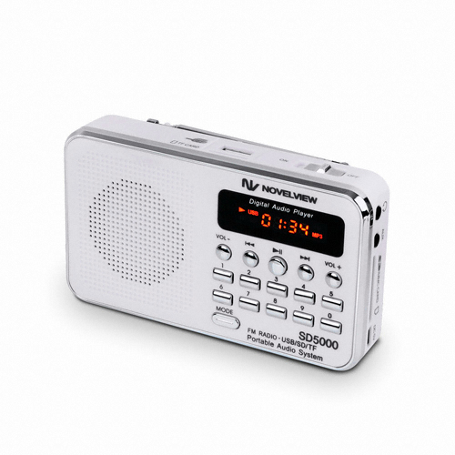 [효도MP3/라디오] 노벨뷰 휴대용 스피커 SD5000 : 네이버 블로그