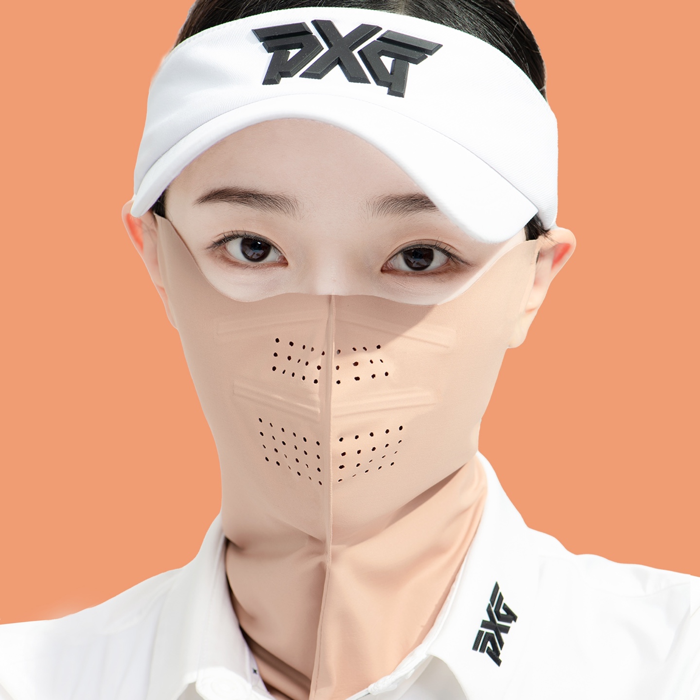 골프웨어 골프용품 모델로 골프 마스크얼굴햇빛가리개 유투스포츠 골프나비마스크와 골프 손등 덮개 내돈내산 사용 후기 네이버 블로그